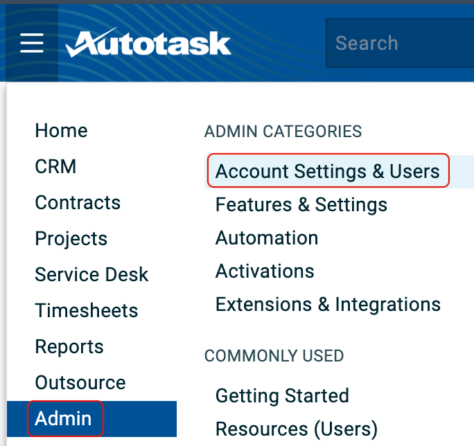 How to Integrate with Autotask